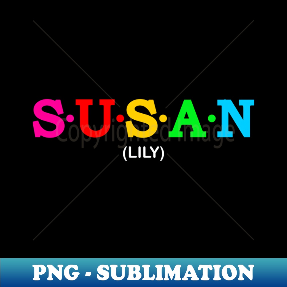 Susan - Lily - PNG Transparent Digital Download File for Sub - Inspire ...