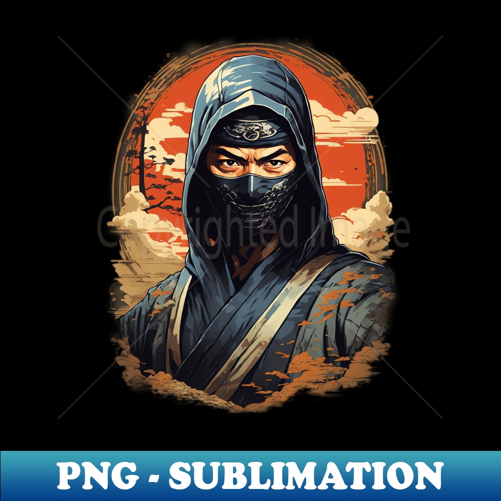 Ninja Assassin - Vintage Sublimation PNG Download - Revoluti | Inspire ...