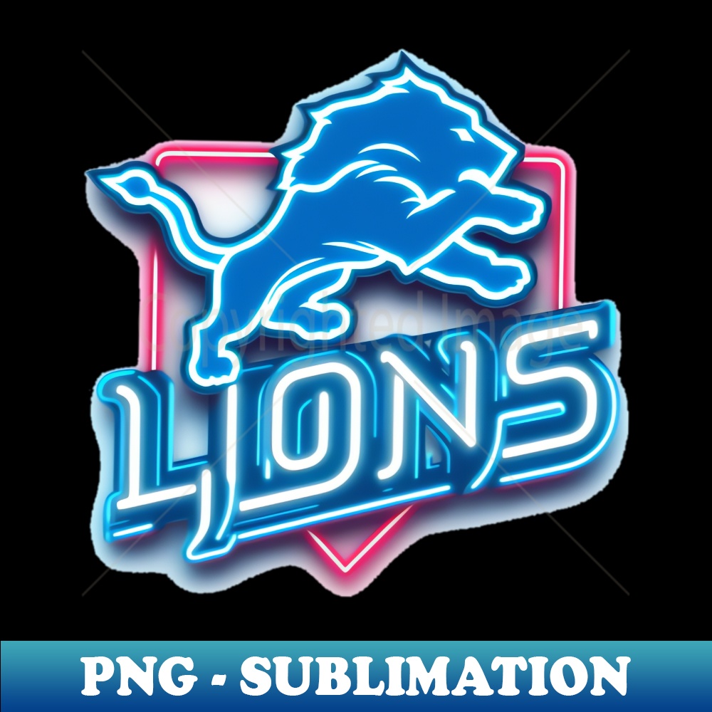 Detroit Lions - Signature Sublimation PNG File - Capture Ima | Inspire ...