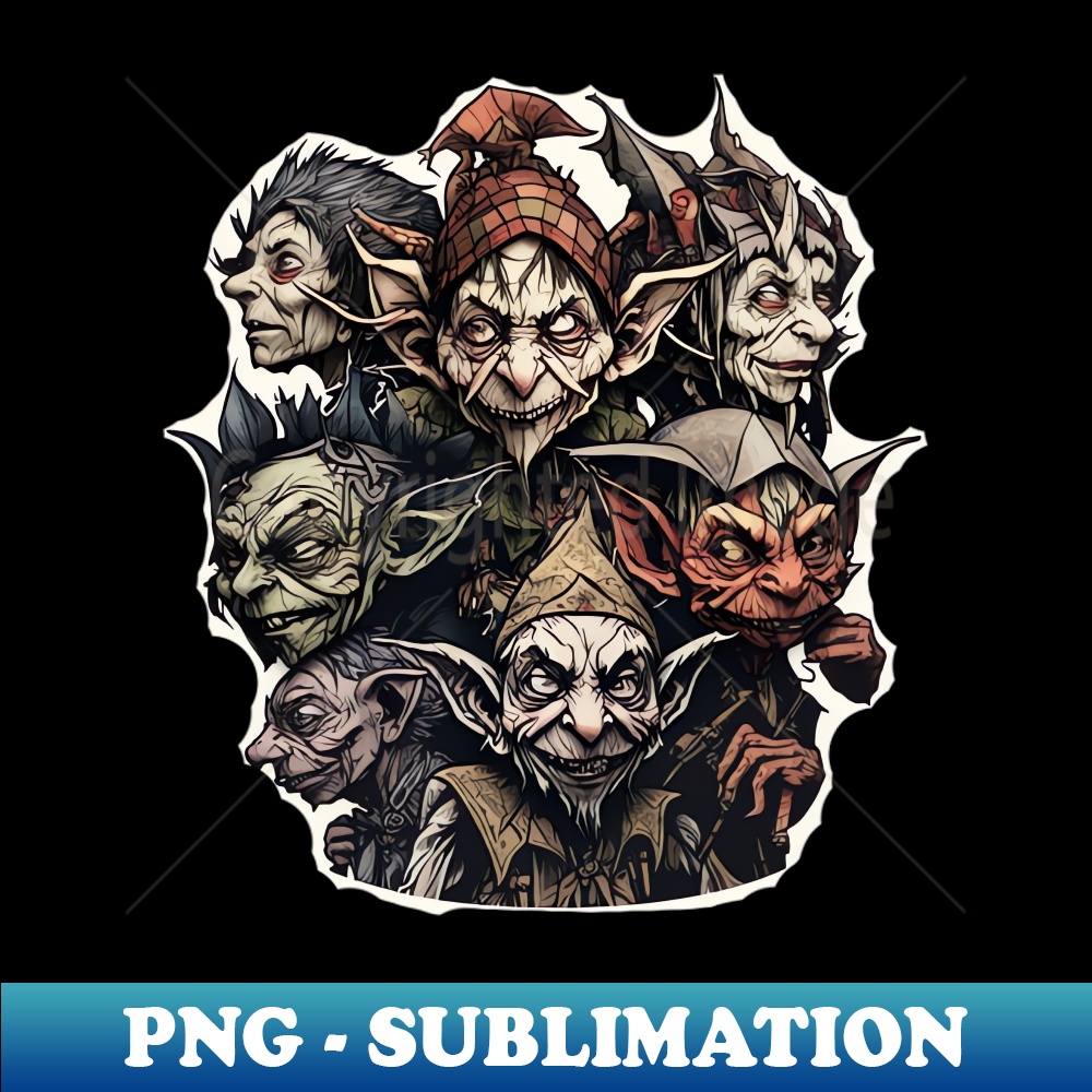 A Gob of Goblins - Modern Sublimation PNG File - Create with | Inspire ...