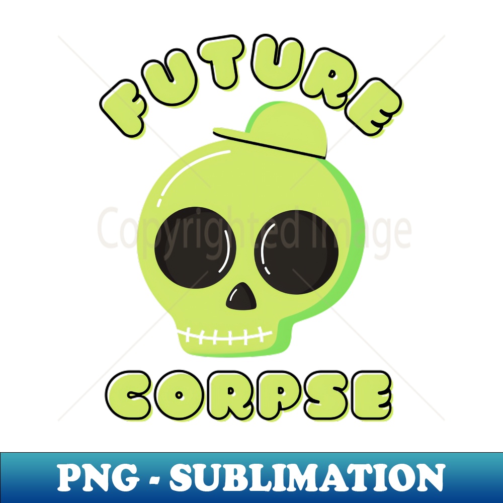 Future Corpse Wearing a Baseball Cap - Premium Sublimation D | Inspire ...