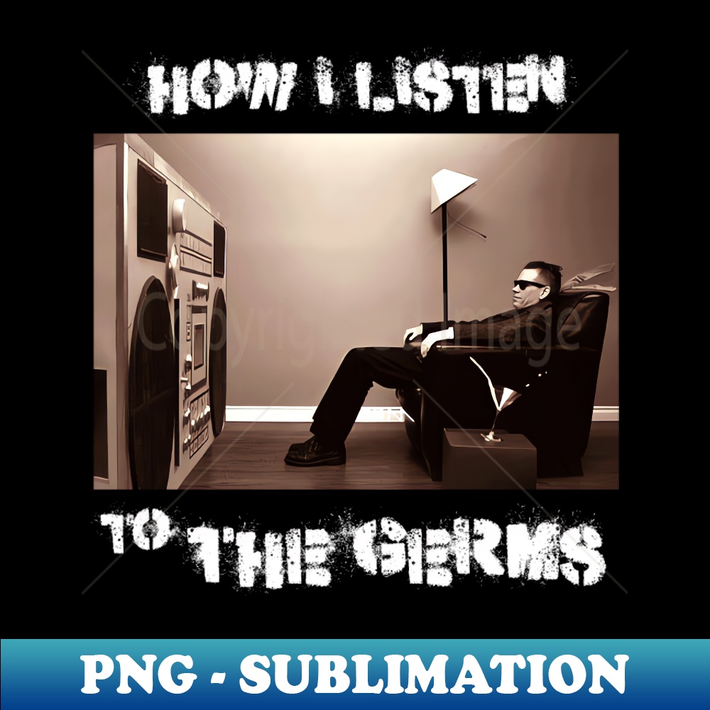 how i listen germs - Aesthetic Sublimation Digital File - Pe - Inspire ...
