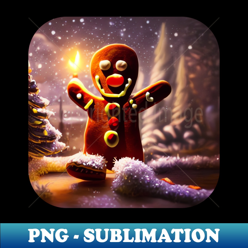 Gingerbread man - PNG Transparent Digital Download File for | Inspire ...