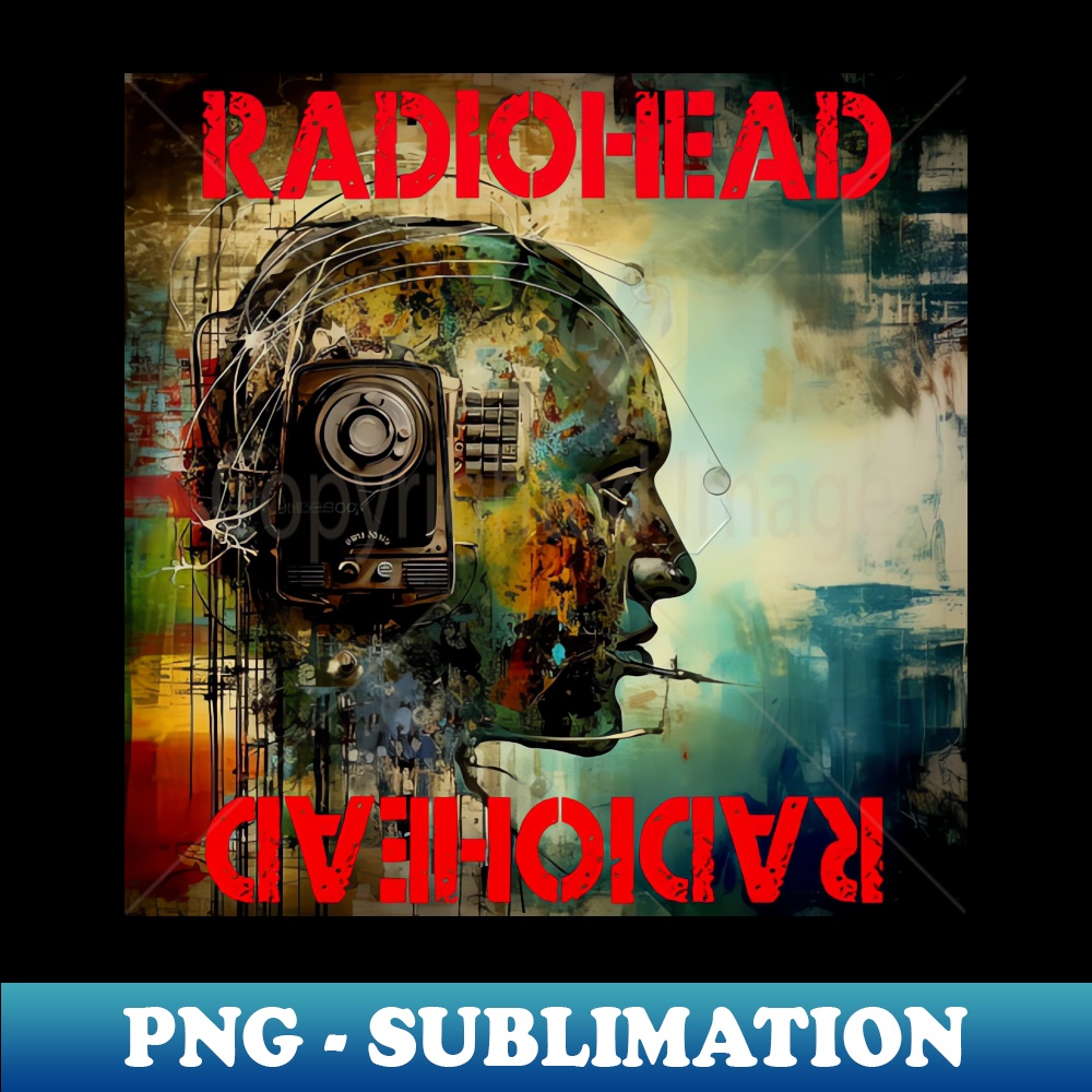 Radiohead - PNG Sublimation Digital Download - Perfect for S | Inspire ...