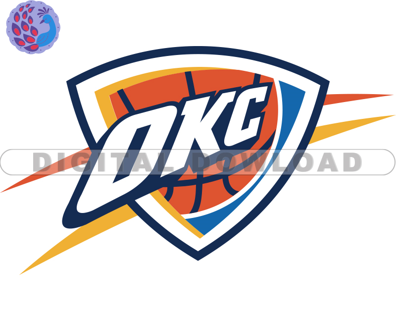 Oklahoma City Thunder NBA Logo Svg, Nba Svg, Nba Sport, Nba | Inspire ...