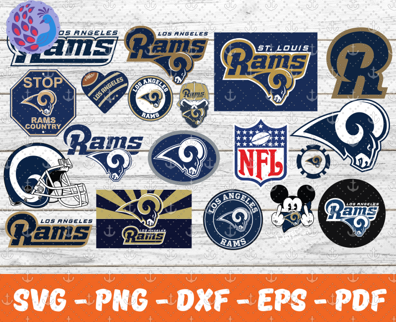 Los Angeles Rams Svg,Ncaa Nfl Svg, Ncaa Nfl Svg, Nfl Svg ,Ml | Inspire ...