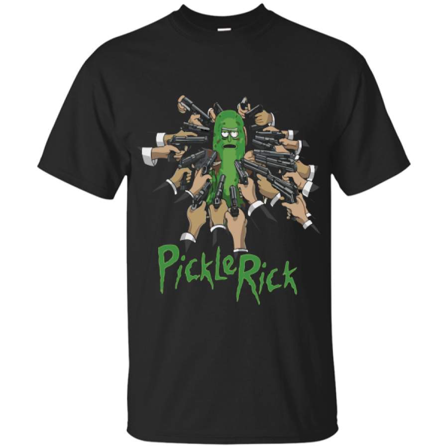 Rick and Morty Pickle Rick John Wick Solenya T-Shirt | Inspire Uplift