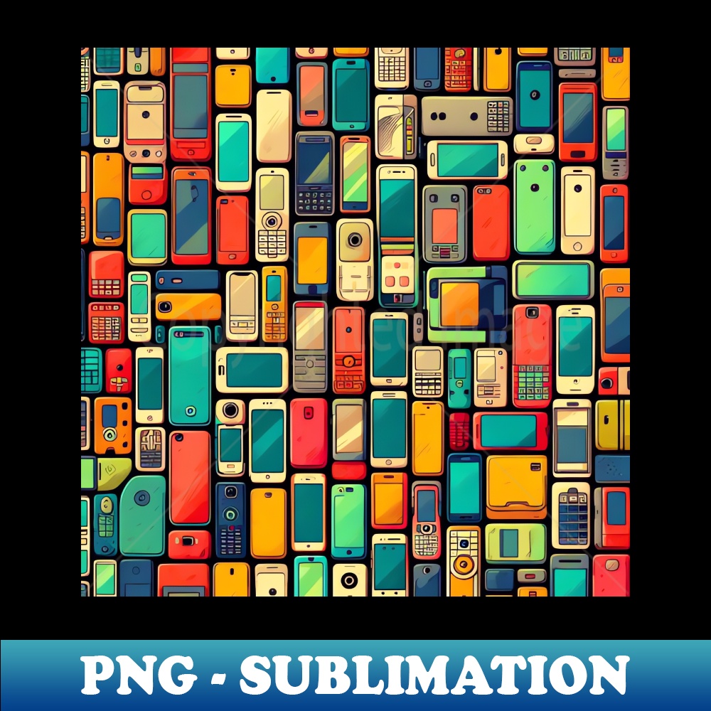 Collection of Mobile Phones - Unique Sublimation PNG Downloa | Inspire ...
