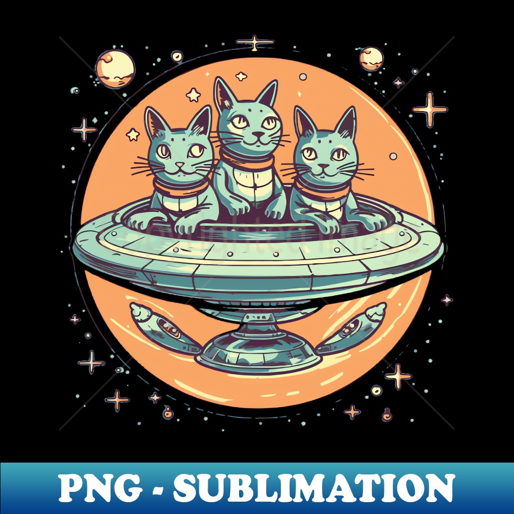 Alien cats - Aesthetic Sublimation Digital File - Stunning S | Inspire ...