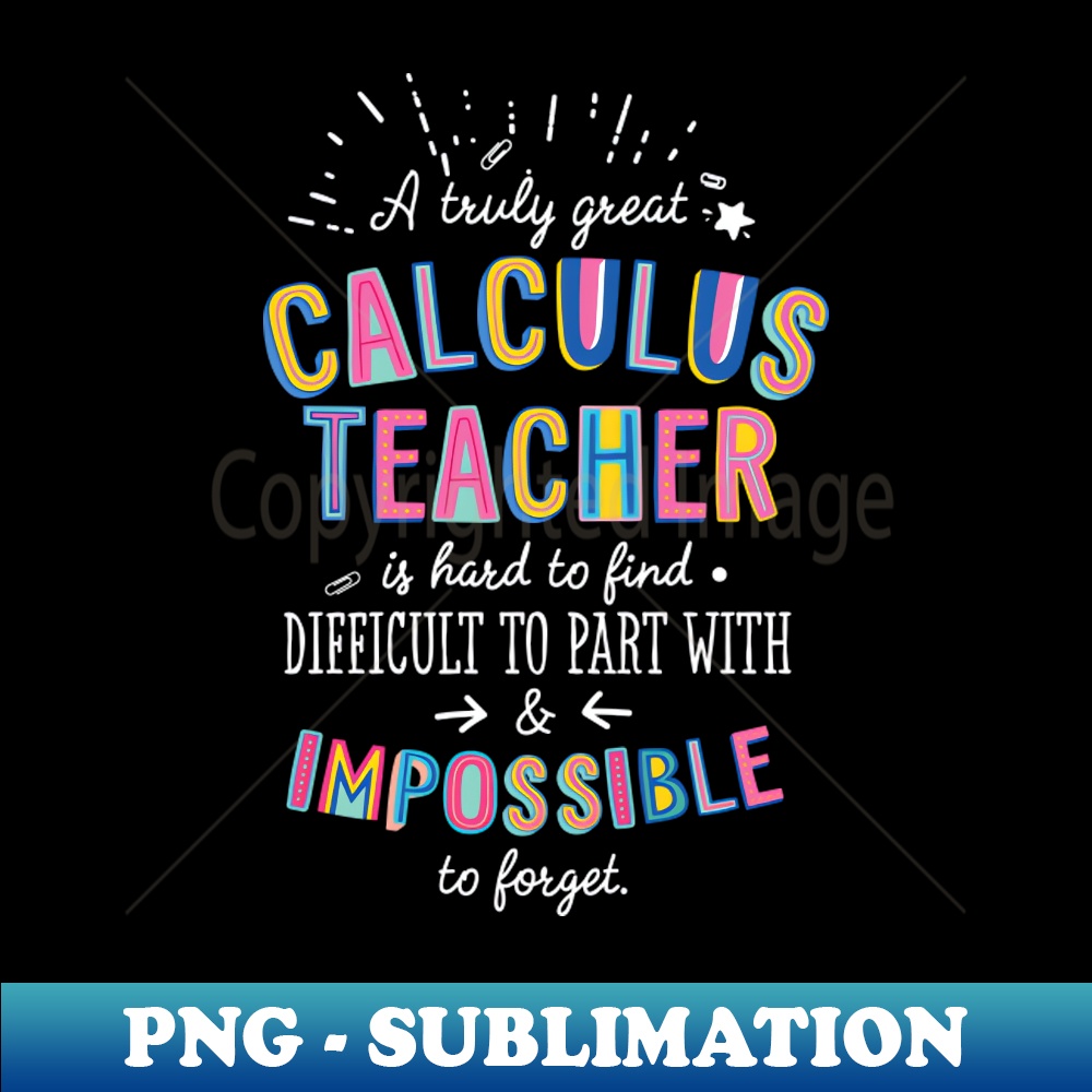 A truly Great Calculus Teacher Gift - Impossible to forget - | Inspire ...