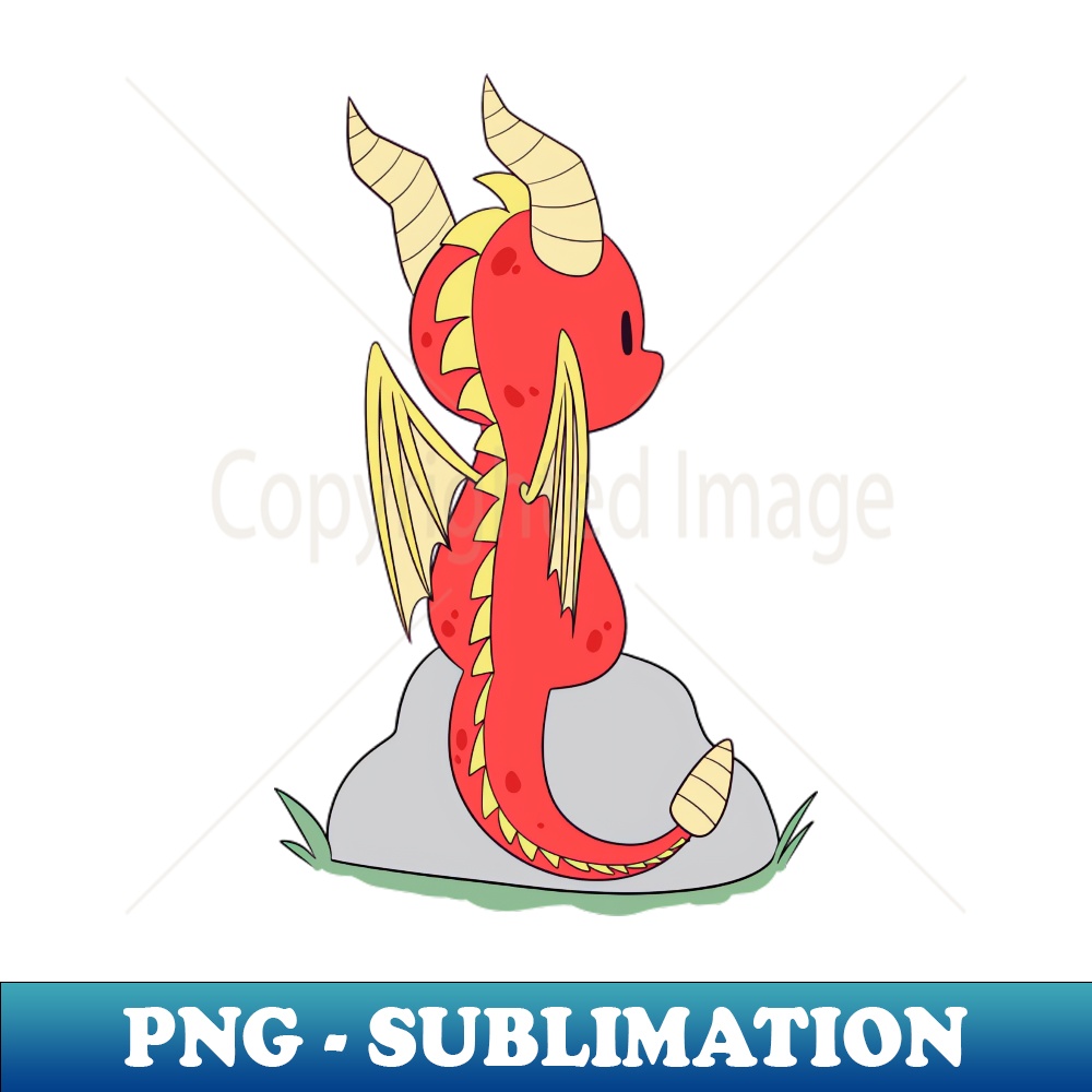 Flame the dragon watcher - Aesthetic Sublimation Digital Fil | Inspire ...