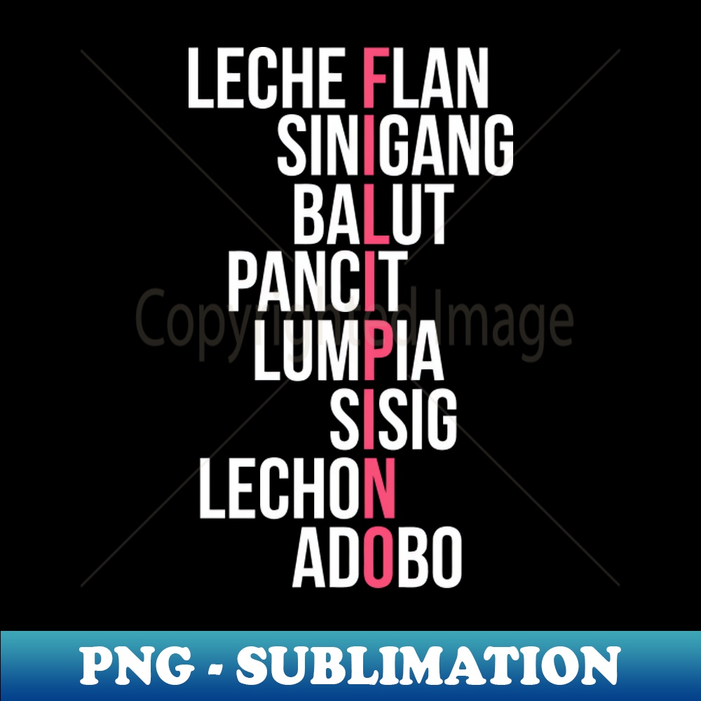 Filipino Food Pinoy Adobo - PNG Transparent Sublimation Desi - Inspire ...