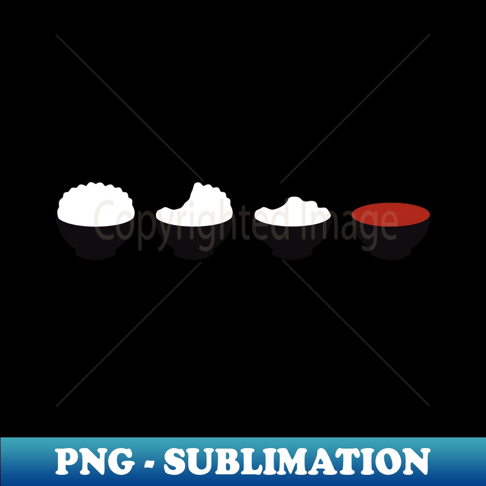 4 Bowls of Rice - Aesthetic Sublimation Digital File - Fashi | Inspire ...