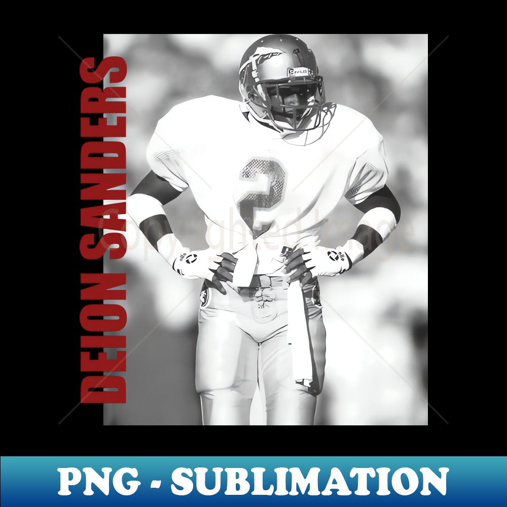 Deion Sanders Deion Sanders Retro Aesthetic Fan Art 80s - - Inspire Uplift