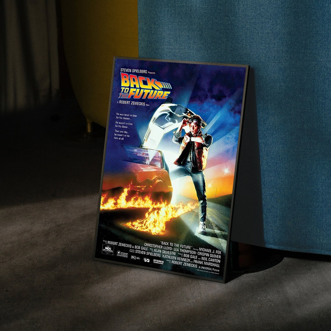 Back To The Future Movie Poster, 1985 Vintage Movie Poster, - Inspire ...