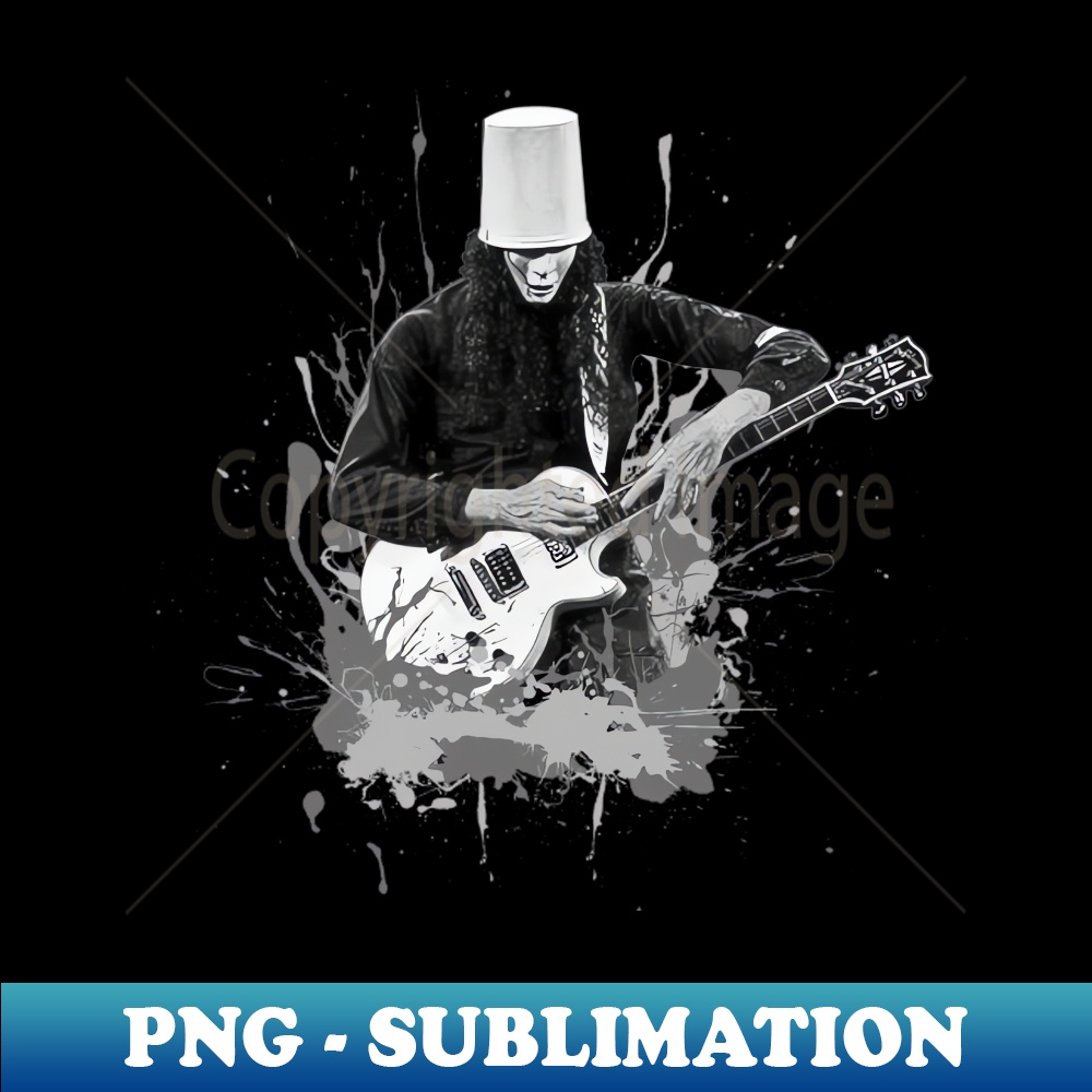 Buckethead rock art - Sublimation-Ready PNG File - Spice Up | Inspire ...