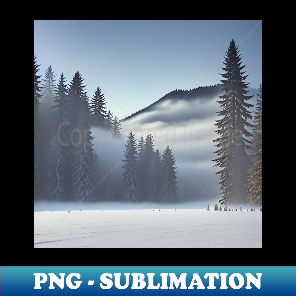 Dense White Mist Settling Over The Forest Obscuring The View | Inspire ...