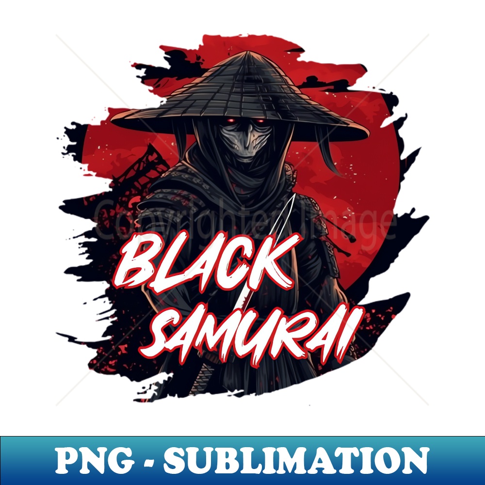 Black samurai - PNG Transparent Digital Download File for Su | Inspire ...