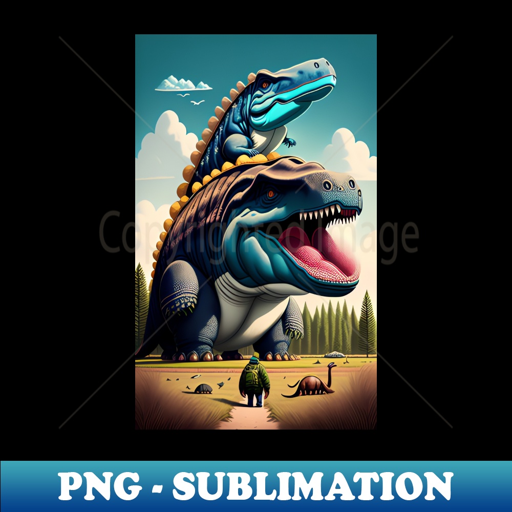 Fat Dinossaurs - Signature Sublimation PNG File - Boost Your | Inspire Uplift