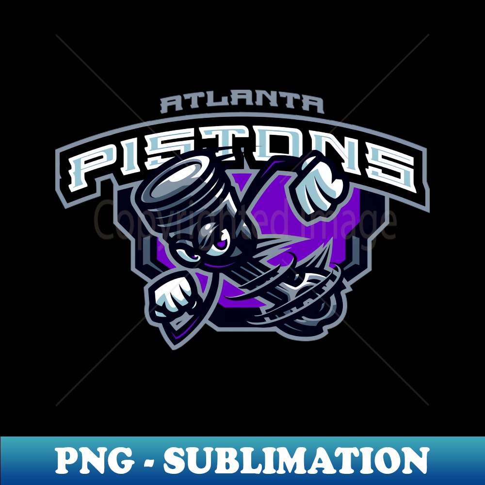 Basketball Sport Atlanta Pistons Retro Cartoons Comic Vintag - Inspire ...