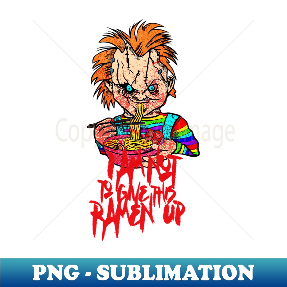 chucky eat ramen - Aesthetic Sublimation Digital File - Tran | Inspire ...