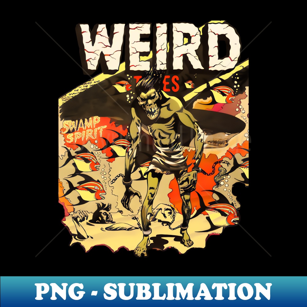 Chained Zombie Monster at the bottom of the Sea Cover Comic | Inspire ...