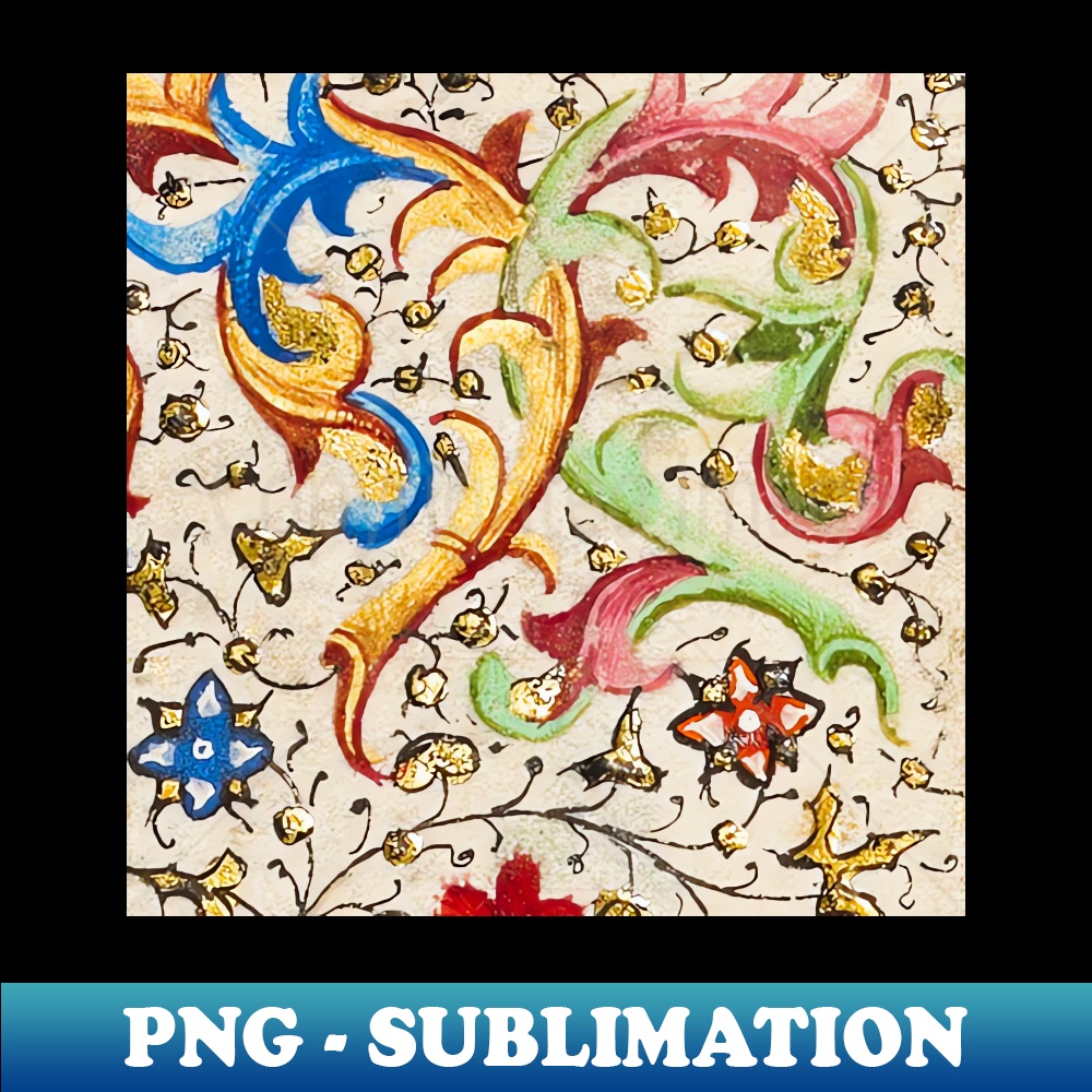 Decoration of an Illuminated Manuscript - Stylish Sublimatio | Inspire ...