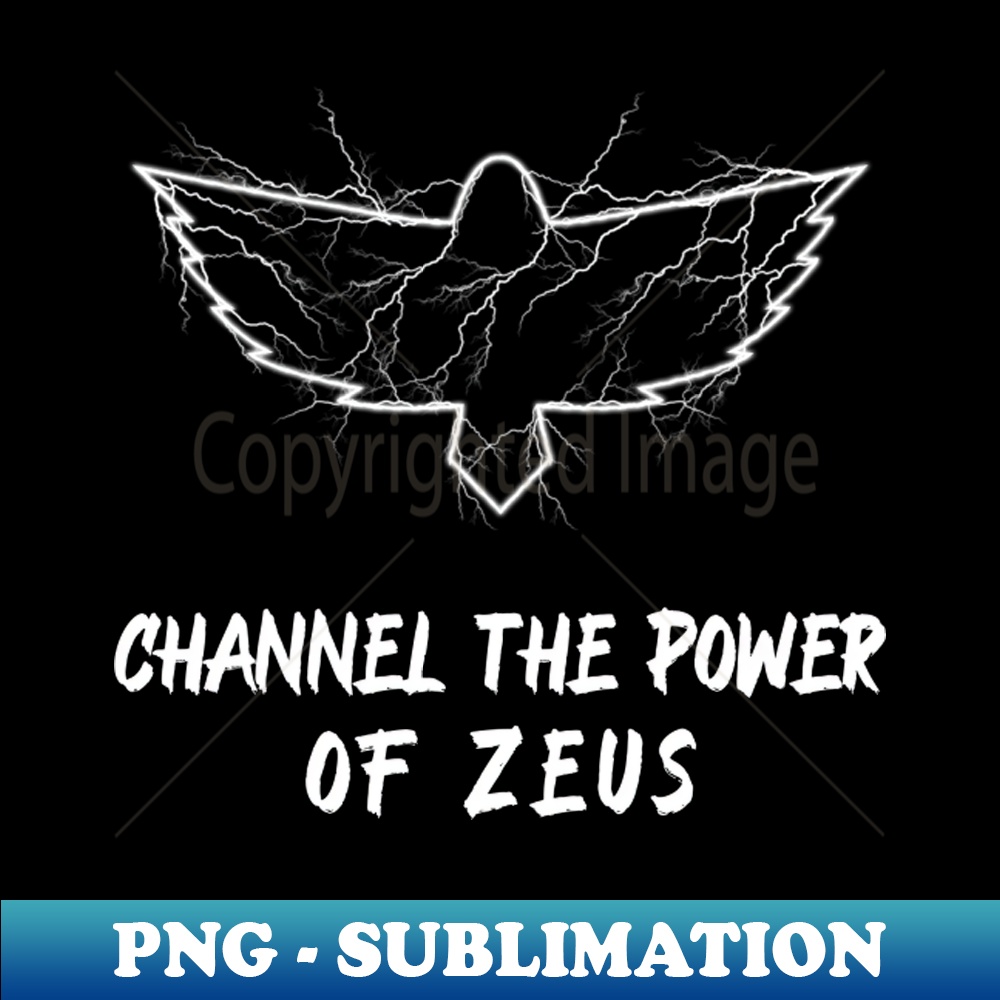 Channel the power of Zeus Greek Myths - PNG Transparent Digi | Inspire ...