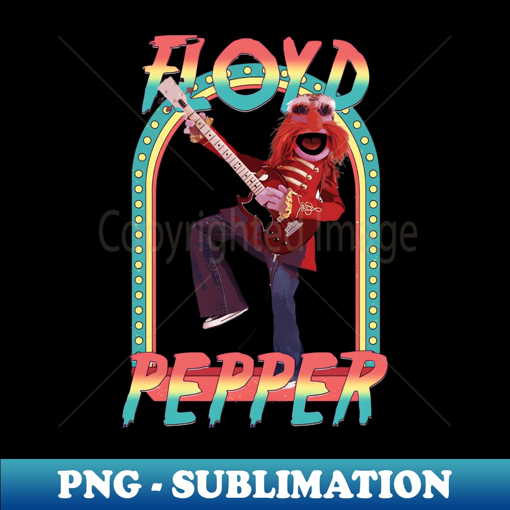 Floyd Pepper Muppets - PNG Transparent Digital Download File | Inspire ...
