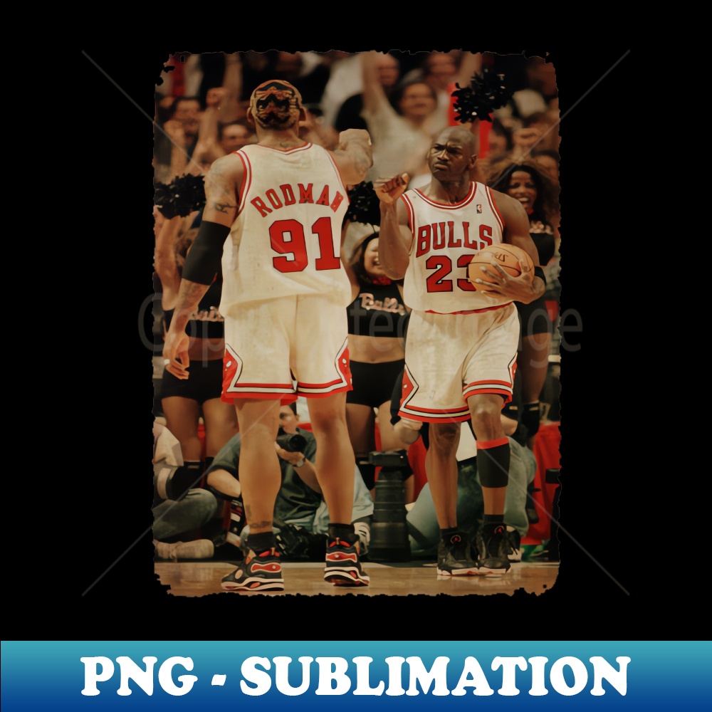 Dennis Rodman and Michael Jordan in Chicago Bulls - Modern S | Inspire ...