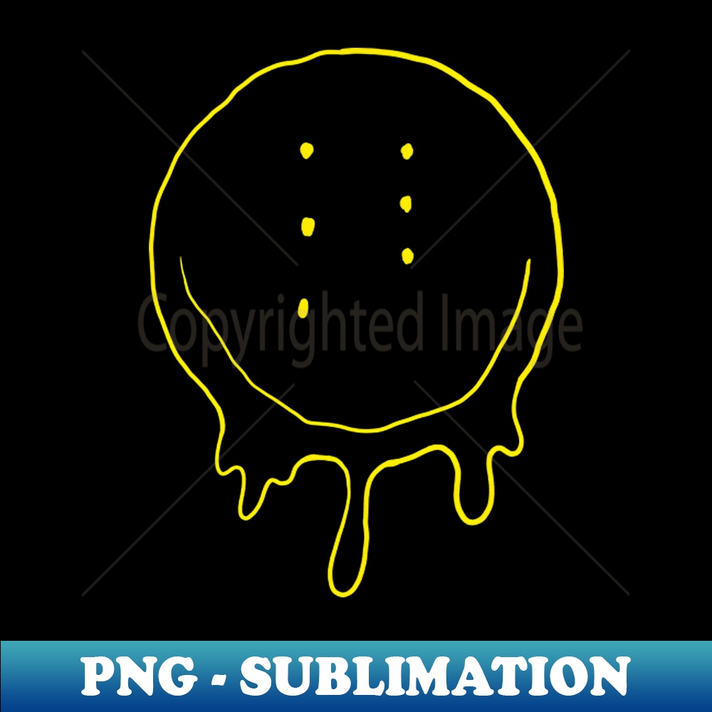 Drippy Six-Eyed Smiley Face Medium - PNG Transparent Sublima - Inspire ...