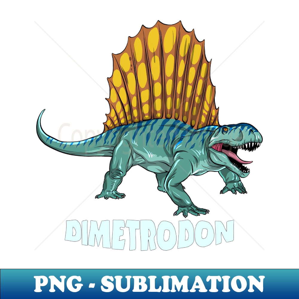 Dimetrodon Prehistoric Design - PNG Sublimation Digital Down | Inspire ...