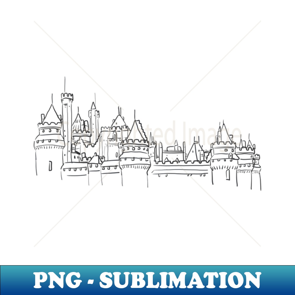 Camelot Outline - Instant Sublimation Digital Download - Per | Inspire ...