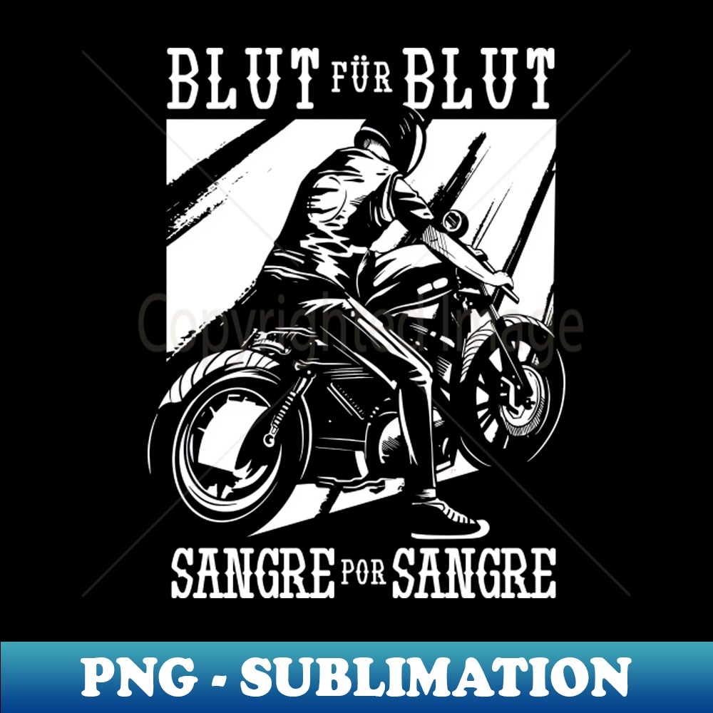 Biker Blood for Blood Design - Creative Sublimation PNG Dow | Inspire ...