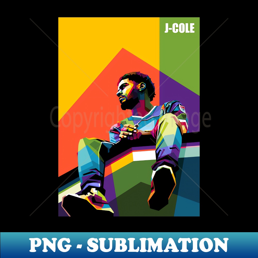 American Rapper J Cole - Special Edition Sublimation PNG Fil | Inspire ...