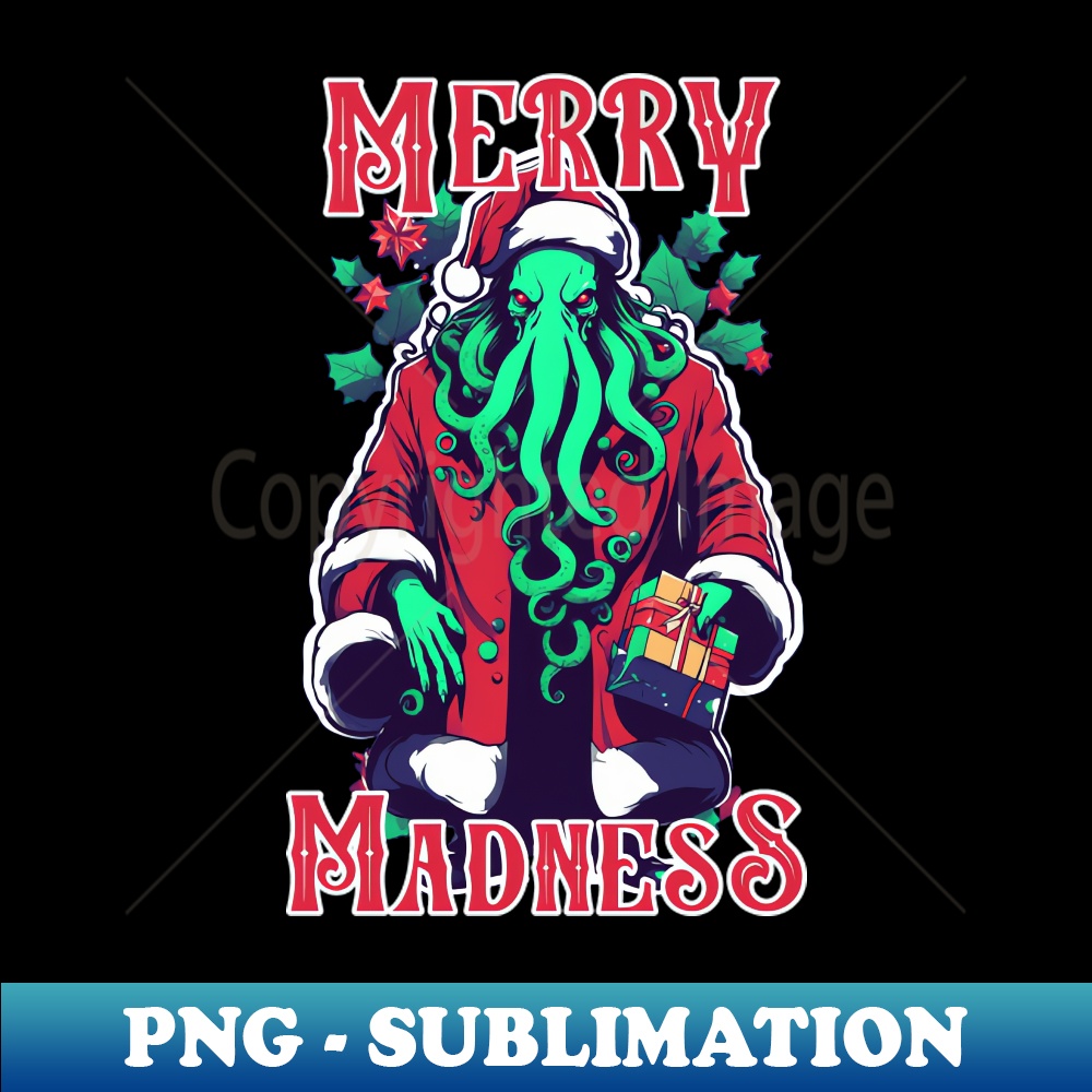 Cthulhu Santa - Lovecraftian Christmas Madness - Vintage Sub | Inspire ...