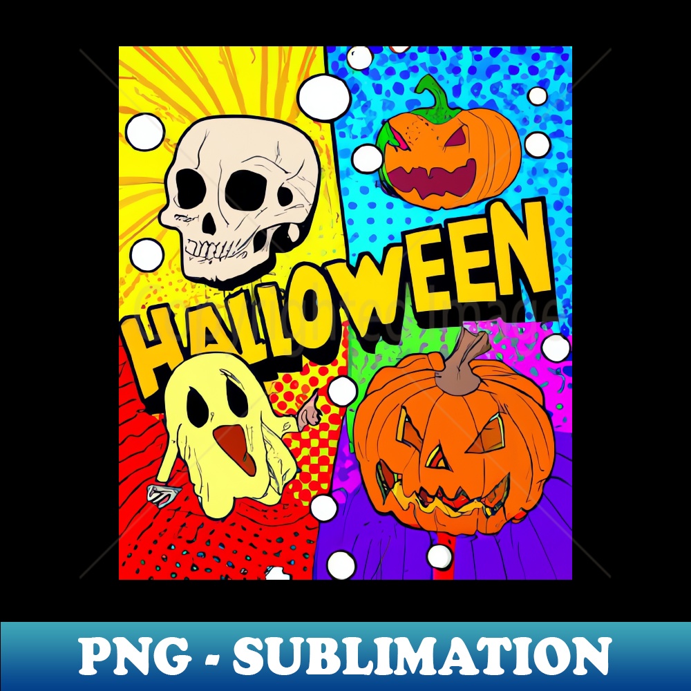 Halloween pop art style Scary Halloween costume - Aesthetic | Inspire ...