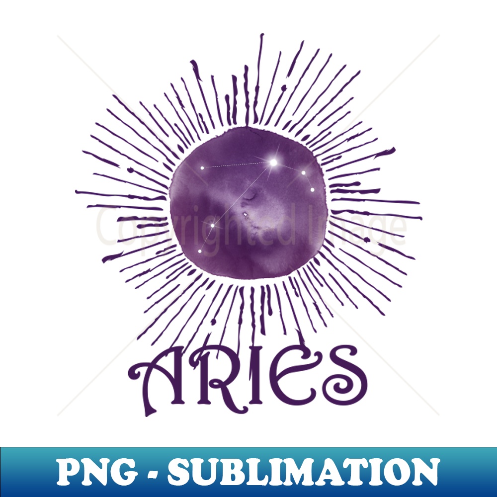 Aries star sign in purple Aries star sign - PNG Transparent | Inspire ...