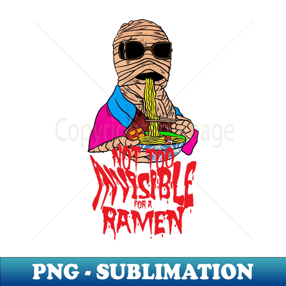 invisible man eat ramen - Exclusive PNG Sublimation Download | Inspire ...