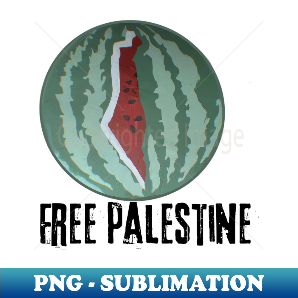 Free palestine watermelon map - Retro PNG Sublimation Digita | Inspire ...