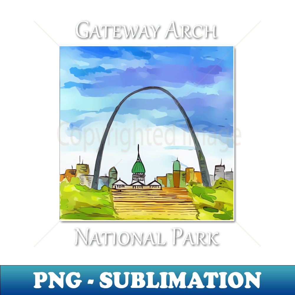 Gateway Arch National Park in St Louis Missouri - PNG Transp | Inspire ...