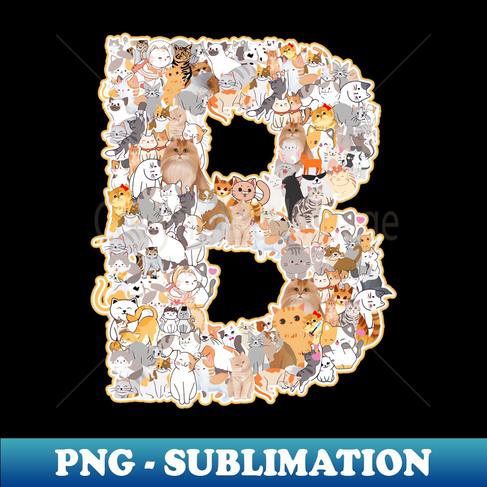 cat letter Bthe cat forms the letter B - Signature Sublimat | Inspire ...