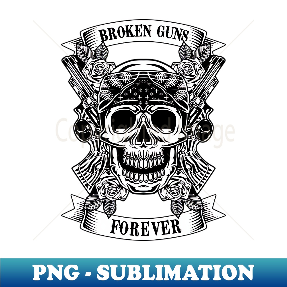 Broken Guns - PNG Sublimation Digital Download - Stunning Su | Inspire ...