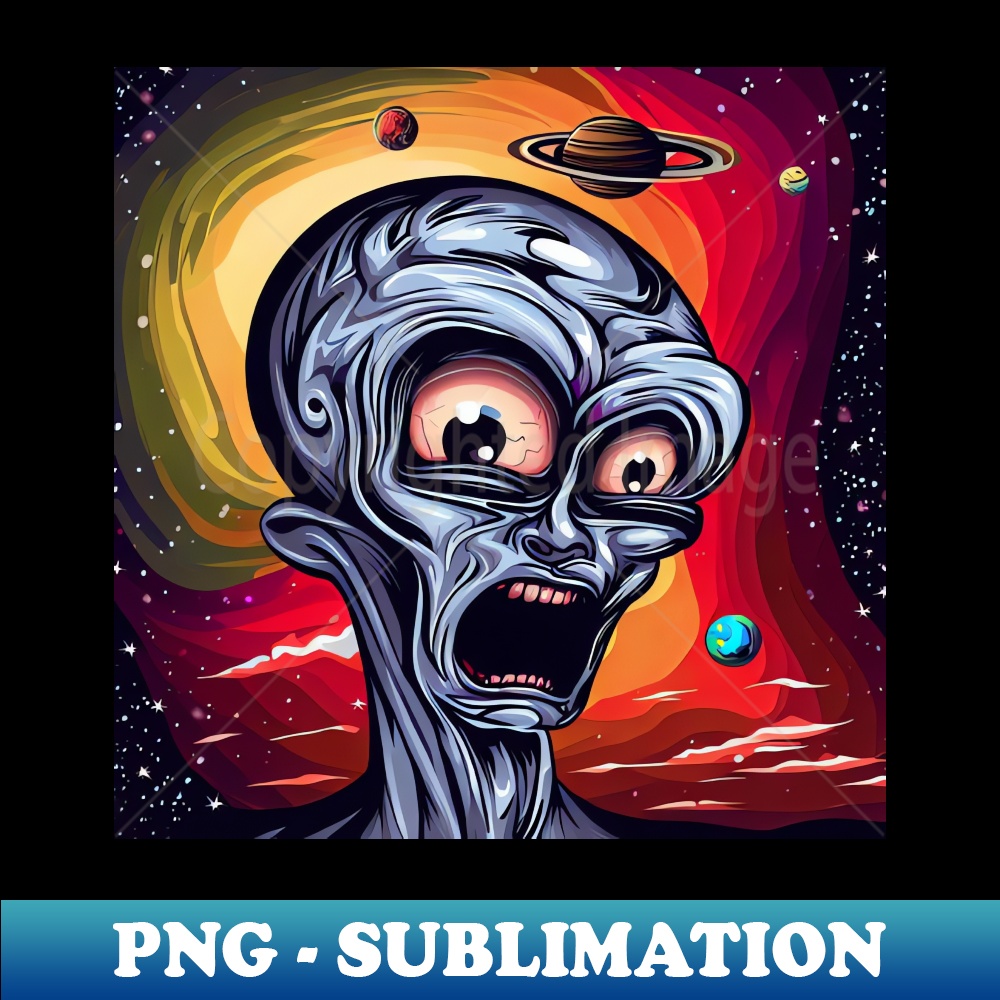 Alien - Special Edition Sublimation PNG File - Create with C | Inspire ...