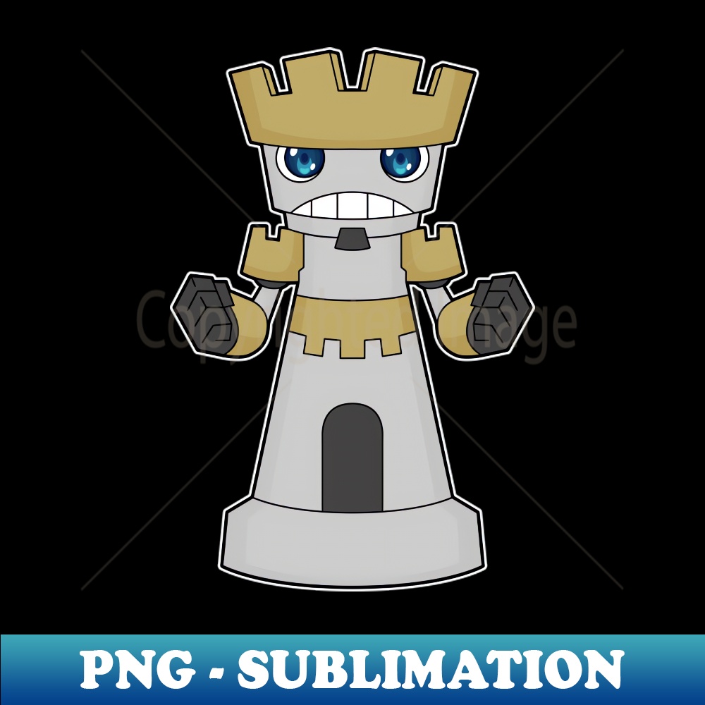 Chess piece Rook Chess - Instant PNG Sublimation Download - | Inspire ...