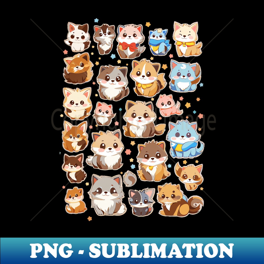 Cute animals for children and adults like stickers funny cli | Inspire ...