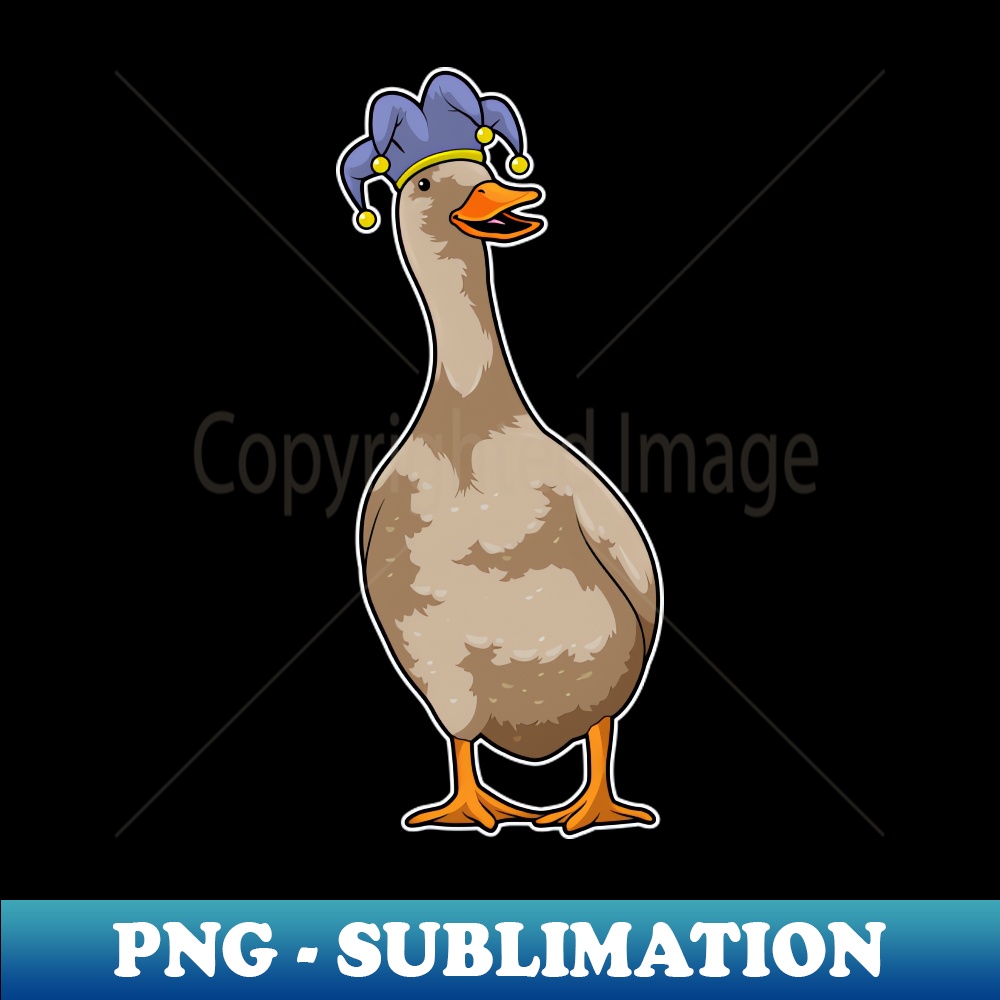 Duck as Jester in Middle age - Exclusive Sublimation Digital | Inspire ...