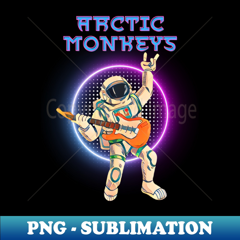 Arctic Monkeys Astronaut - Signature Sublimation PNG File - | Inspire ...