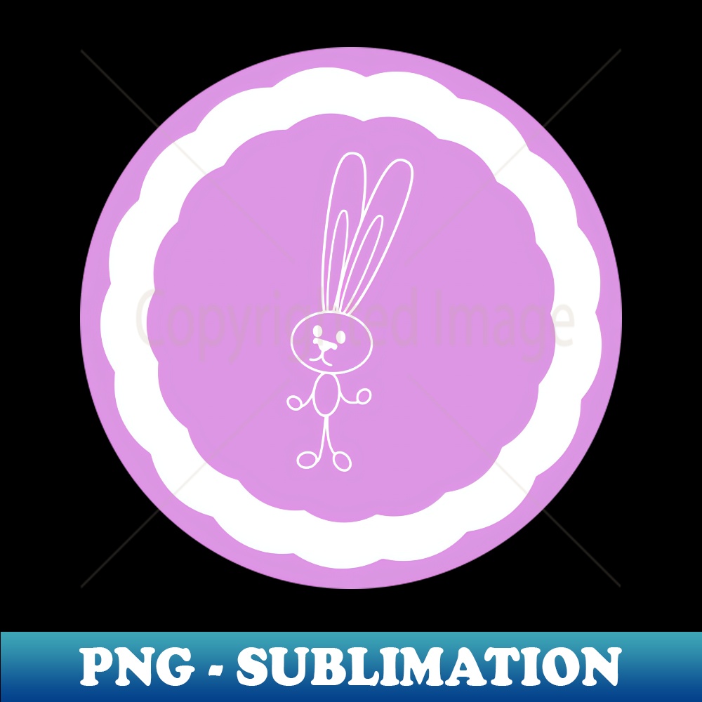 Bunny Rabit - Retro PNG Sublimation Digital Download - Perfe | Inspire Uplift