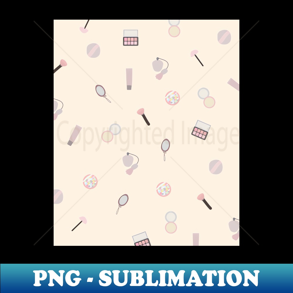 Cute naive simple Makeup patterns - PNG Sublimation Digital | Inspire ...